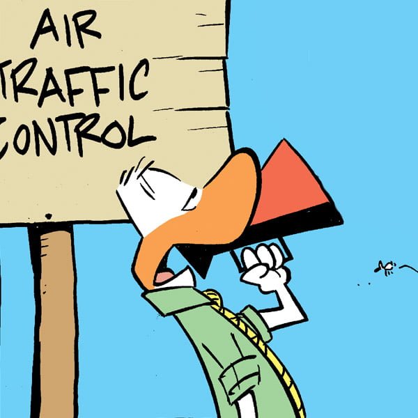 Air Traffic Control - Swamp Cartoons